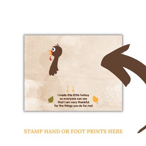 Thanksgiving Handprint Art, DIY Kids Crafts, Turkey Handprint Keepsake ...