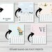 2025 12 Month Handprint Calendar, DIY Kids Toddler Baby Craft, Calendar ...