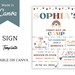 First Day of Summer Camp Sign Boho Vibe Sign Editable on Canva Digital ...