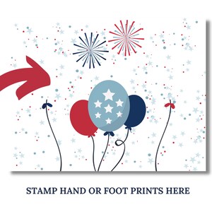 4th of July Independence Day, America USA DIY Printable, Toddler ...