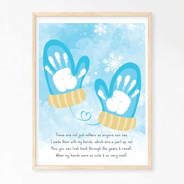 Handprint Craft - Etsy