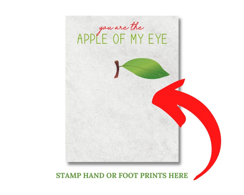 You Are the Apple of My Eye, Baby Toddler Kids Art Crafts, Apple ...