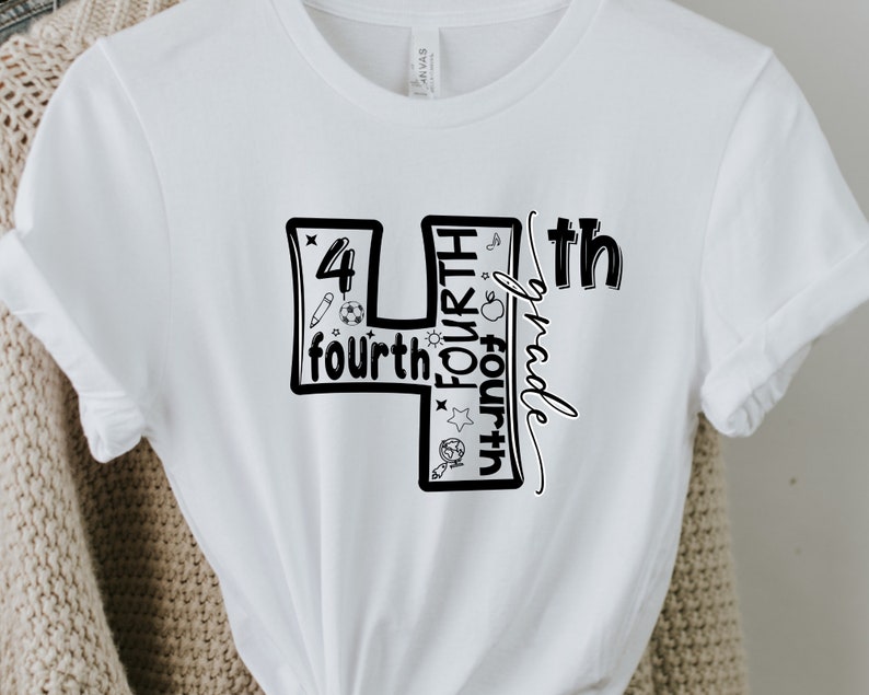 Back to School Bundle Black White SVG Pack Toddler 2s - Etsy