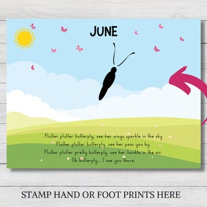 Handprint Memory Book Art Bundle Prints, DIY Kids Crafts, Handprint ...