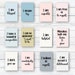 60 Positive Affirmation Cards Inspirational Bundle Vision - Etsy