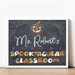 Halloween Classroom Wall Decor Customized Teacher Gift - Etsy