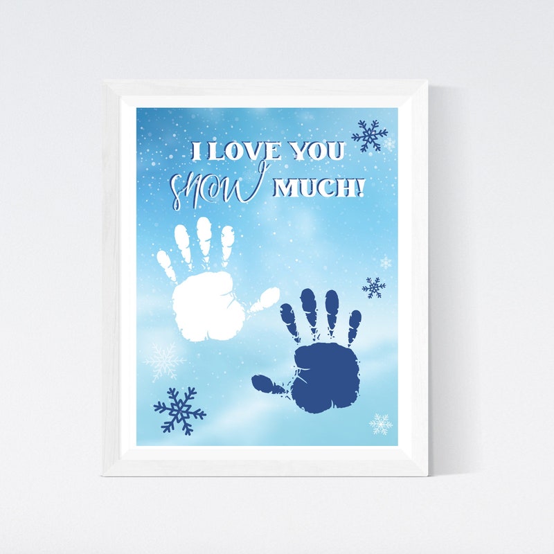 I Love You Snow Much - Etsy