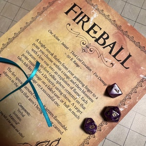 Printable Spell Scrolls Dnd 5e RPG Digital Download - Etsy