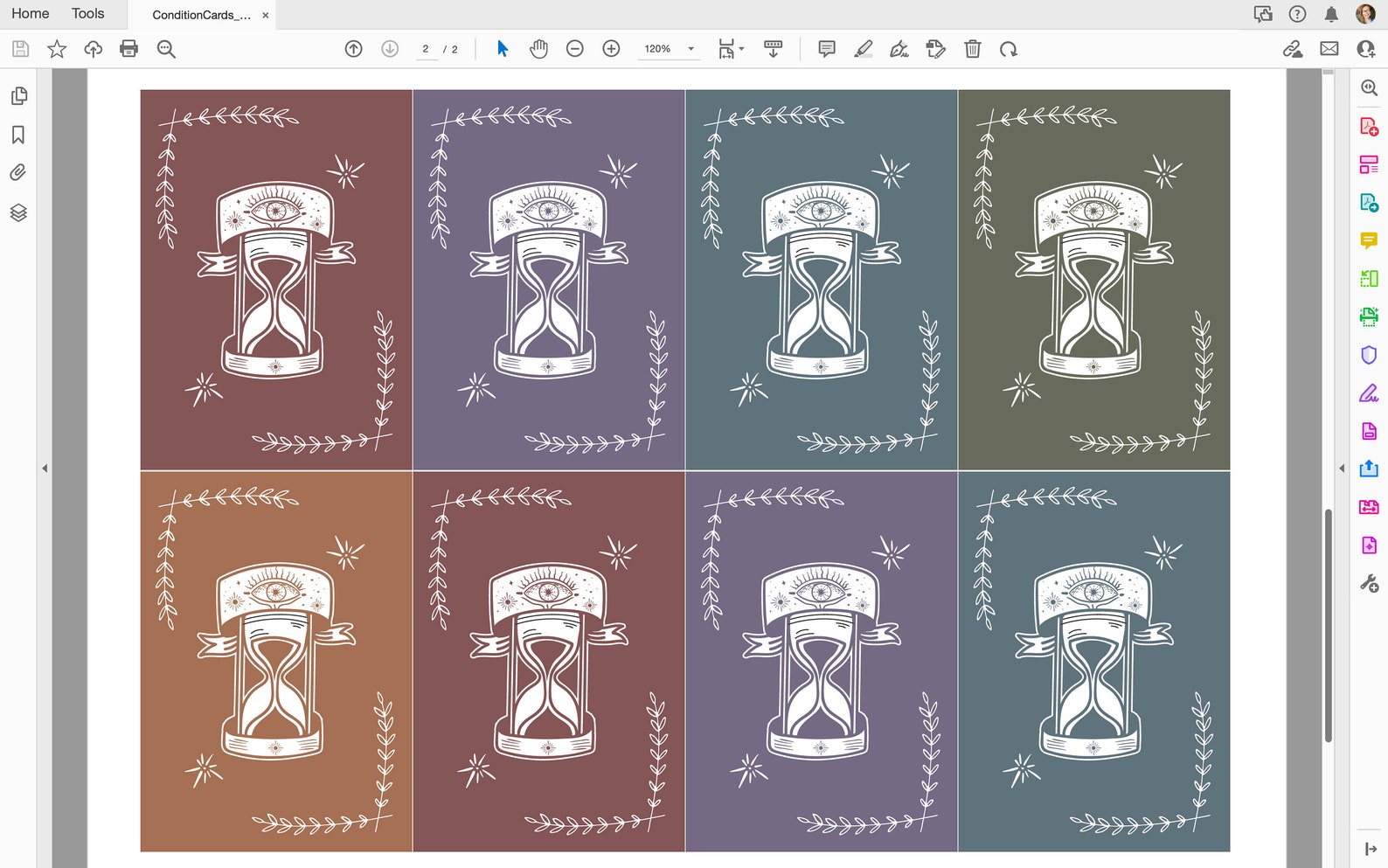 Printable Condition Cards and Tokens Dnd 5e RPG Digital - Etsy