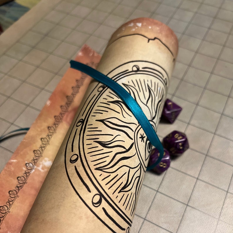 Printable Spell Scrolls Dnd 5e RPG Digital Download - Etsy