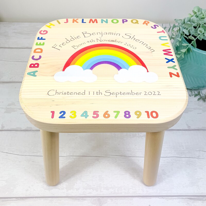 Name Stool - Etsy