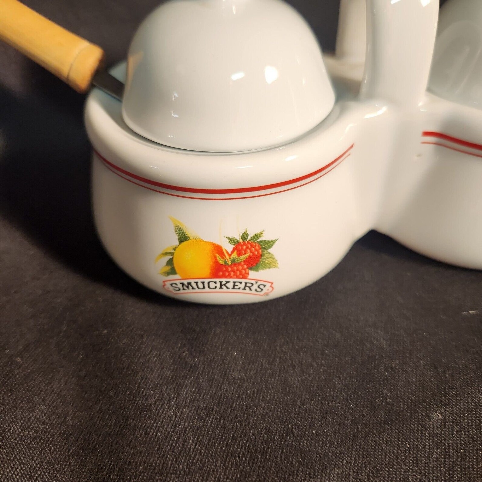 Vintage Smucker's Co. Double Jam Jelly Condiment Jars With Lids - Etsy