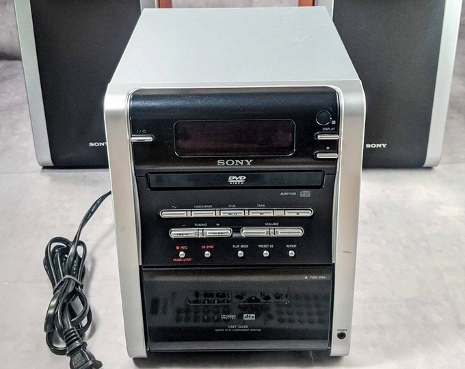 Sony Compact System DVD Deck Receiver Model CMT-DV2D/HCD-DV2D With ...
