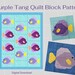 Nautilus Shell Quilt Block Pdf Pattern - Etsy
