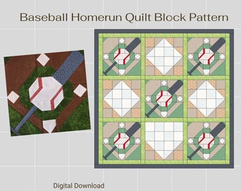 Baseball Quilt - Etsy