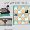 Palm Tree Ocean Quilt Block Pdf Pattern - Etsy