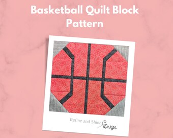 Baseball / Tennis Ball Quilt Block PDF Pattern | Etsy