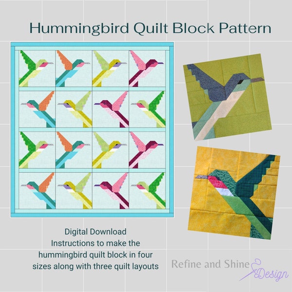 Bird Quilt Pattern - Etsy