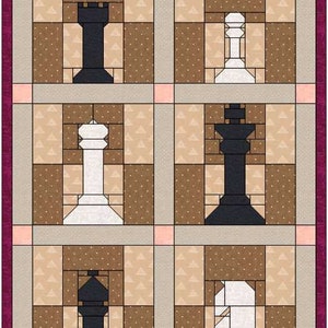 Chess Set Quilt Pattern Pack Pdf - Etsy