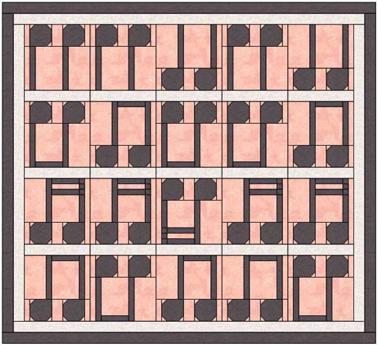 Music Note Quilt Block Pdf Pattern - Etsy