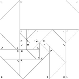 Nautilus Shell Quilt Block Pdf Pattern - Etsy