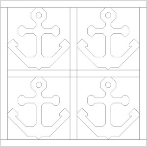 Anchor Quilt Block PDF Pattern - Etsy