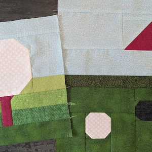 Golf Quilt Block Pdf Pattern - Etsy