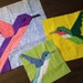 Hummingbird Quilt Block Pattern - Etsy
