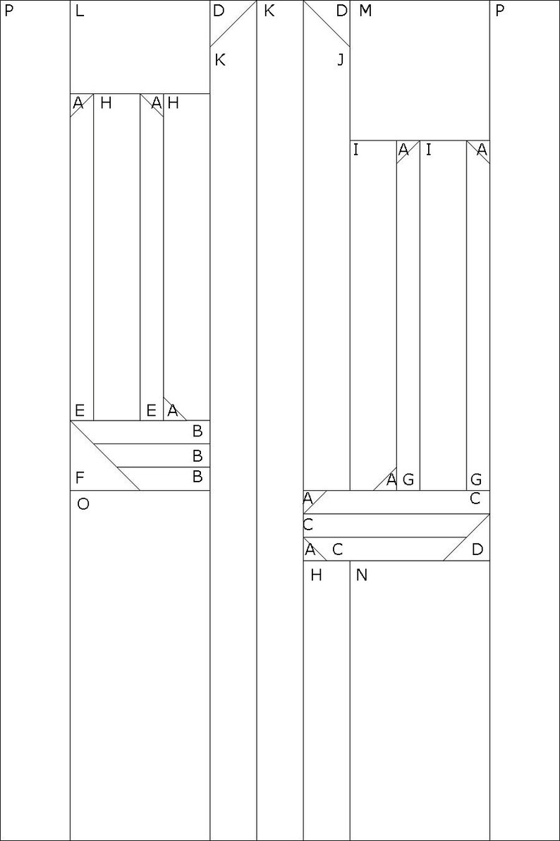 Desert Saguaro Cactus Quilt Block Pdf Pattern - Etsy