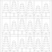 Pine Tree Forest Quilt Block Pdf Pattern - Etsy