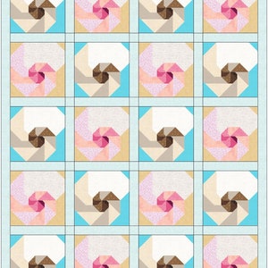 Nautilus Shell Quilt Block Pdf Pattern - Etsy