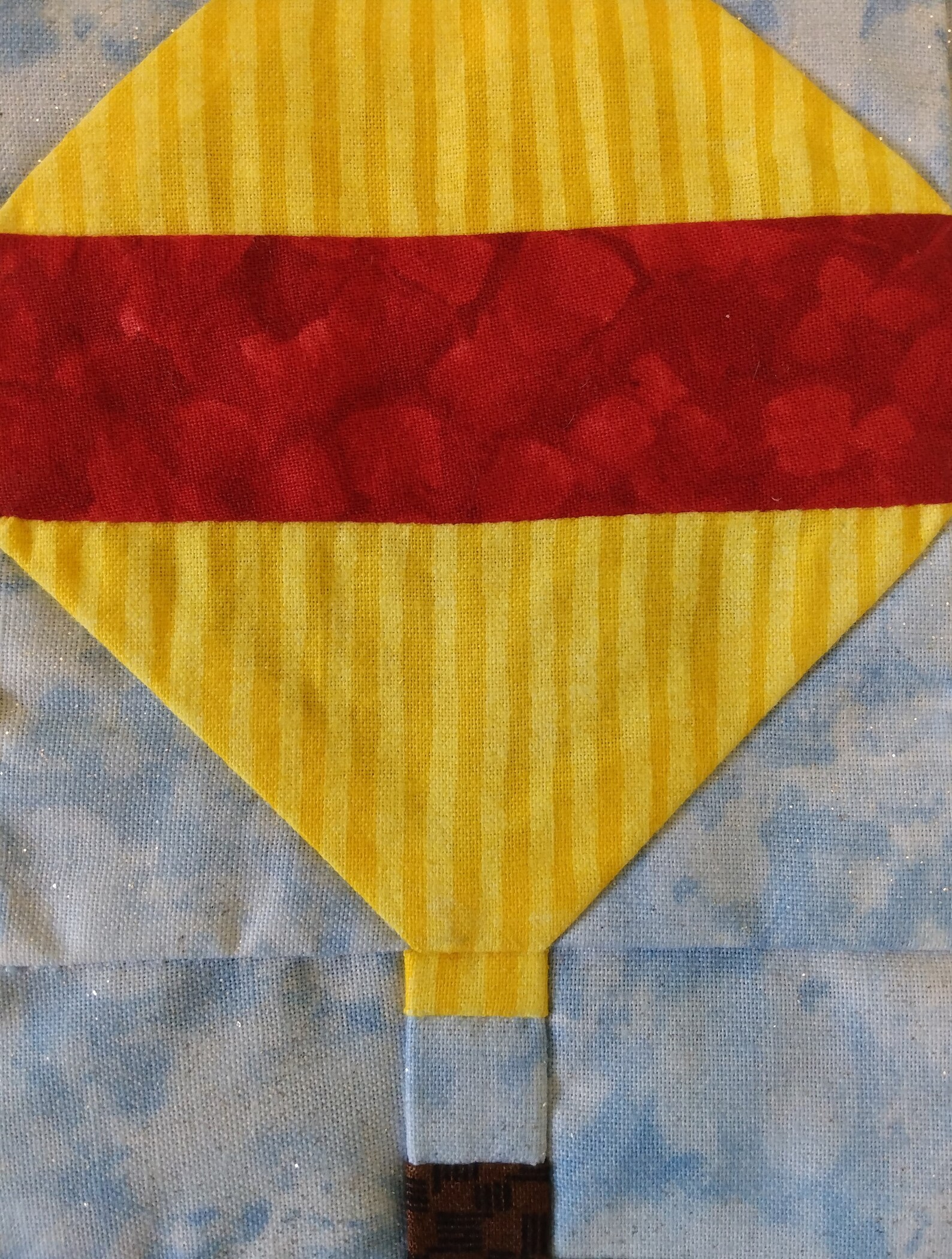 Hot Air Balloon Quilt Block PDF Pattern - Etsy UK