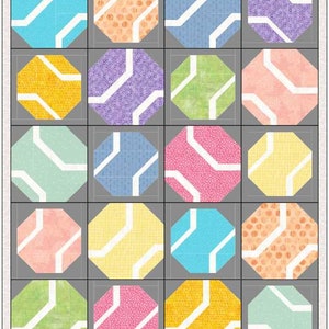 Baseball / Tennis Ball Quilt Block PDF Pattern - Etsy