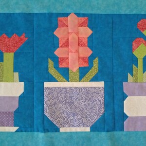 Flowerpot and Succulent Sampler Quilt Pattern Combo Pack Pdf - Etsy