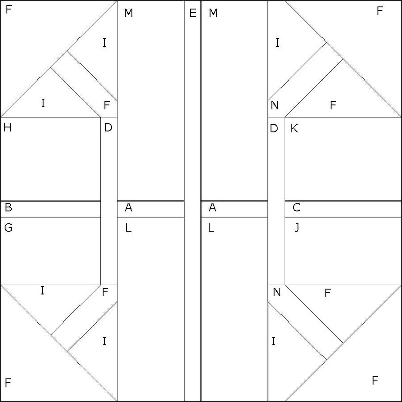 Basketball Quilt Block PDF Pattern - Etsy