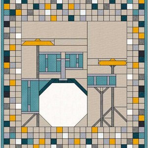 Drum Set Quilt Pattern - Etsy