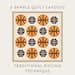 Basketball Quilt Block PDF Pattern - Etsy Canada