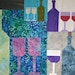 Wine for Two Quilt Block PDF Pattern - Etsy