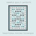 Piano and Music Note Quilt Pattern Pack - Etsy Canada