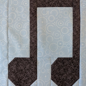 Music Note Quilt Block Pdf Pattern - Etsy
