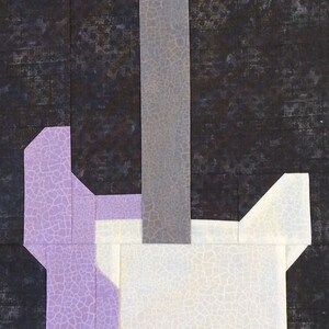 Guitar Trio, Acoustic, Folk, Electric Guitar Quilt Block PDF Patterns ...