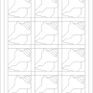 Seashell Sampler Quilt Pattern Pack - Etsy