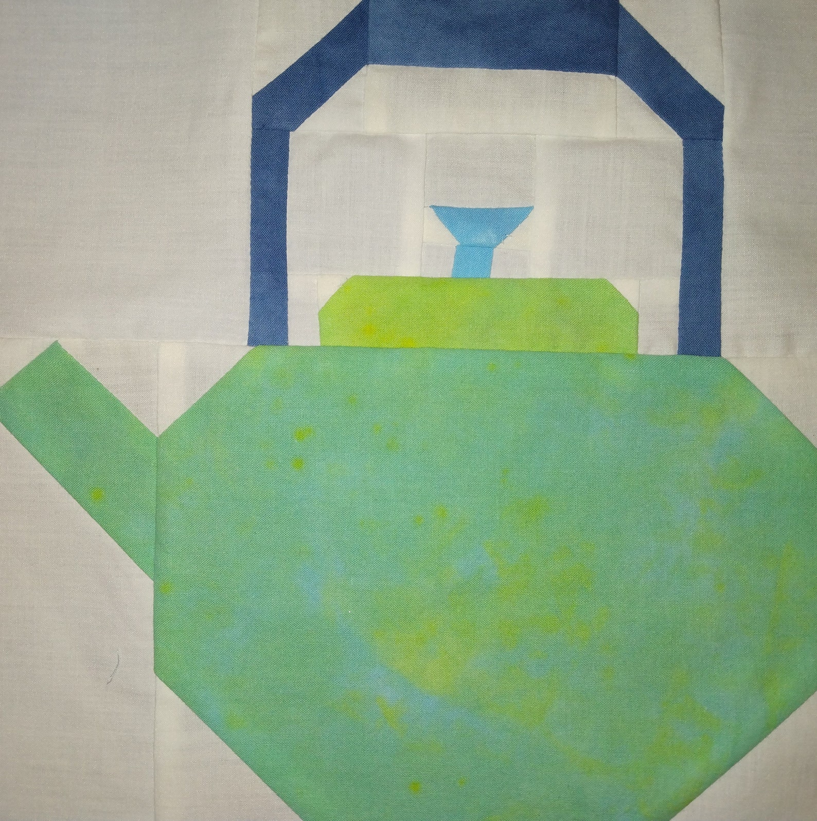 Tea Kettle Quilt Block Pattern Downloadable PDF - Etsy