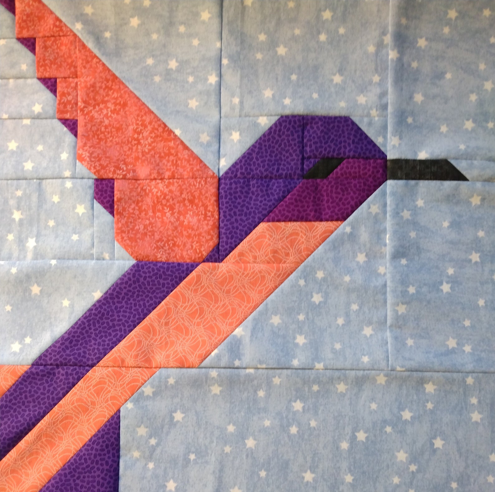 Hummingbird Quilt Block Pattern - Etsy