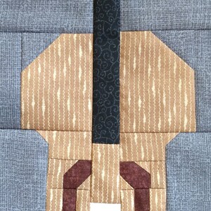Violin & Cello Quilt Block PDF Pattern - Etsy