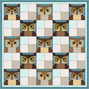Owl Quilt Block Pdf Pattern - Etsy