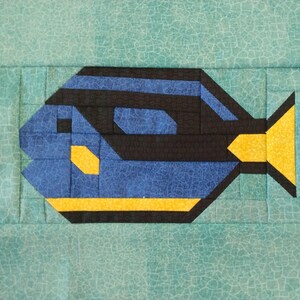 Tang Trio Quilt Block Bundle Pdf Fish Quilt Block Patterns - Etsy