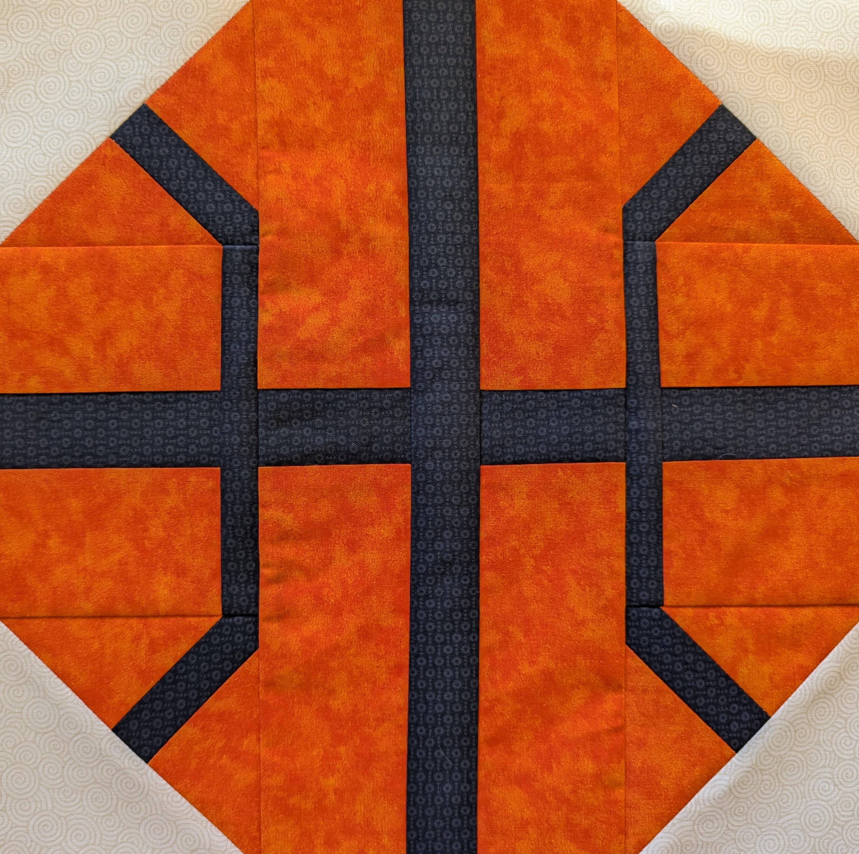 Basketball Quilt Block PDF Pattern - Etsy