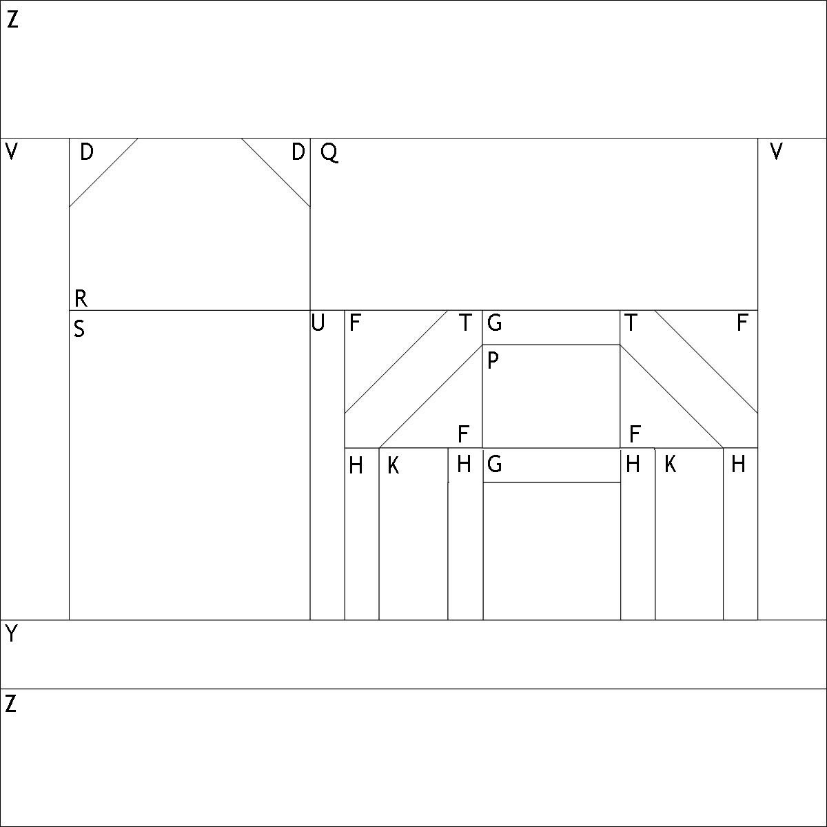 Barn and Silo Quilt Block Pattern - Etsy Canada