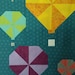 Hot Air Balloon Quilt Block PDF Pattern - Etsy